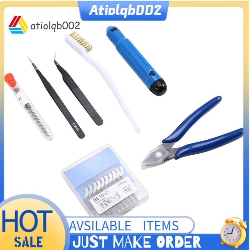 3D Printer Nozzle Cleaning Kit with Pliers, Cleaning Brush, and ...