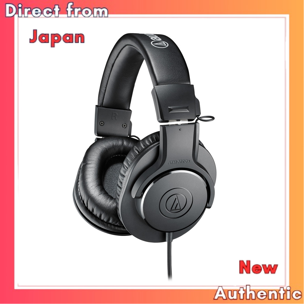 Audio Technica ATH₋M20x Professional Monitor Headphones Wired Studio ...