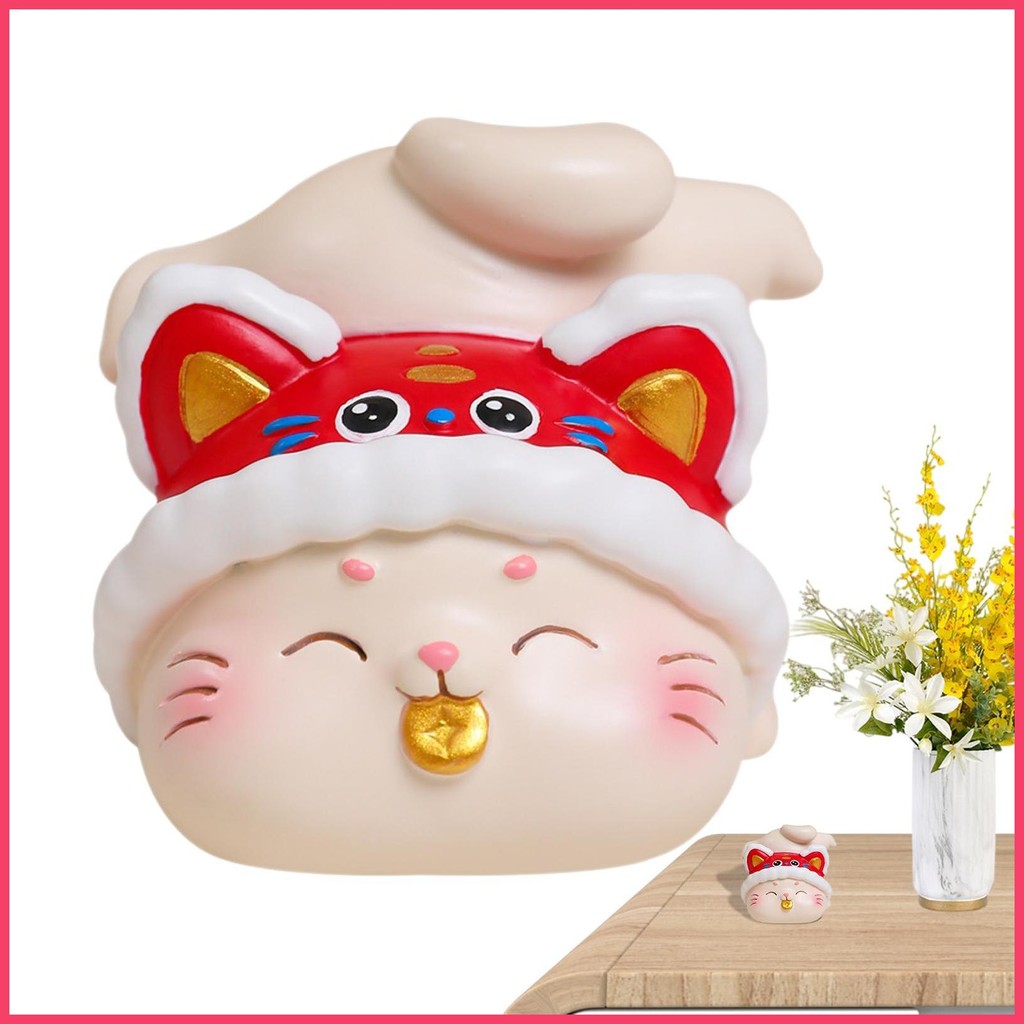 Lucky Feng Shui Cat Maneki Neko Feng Shui Animal Characters Collectible ...