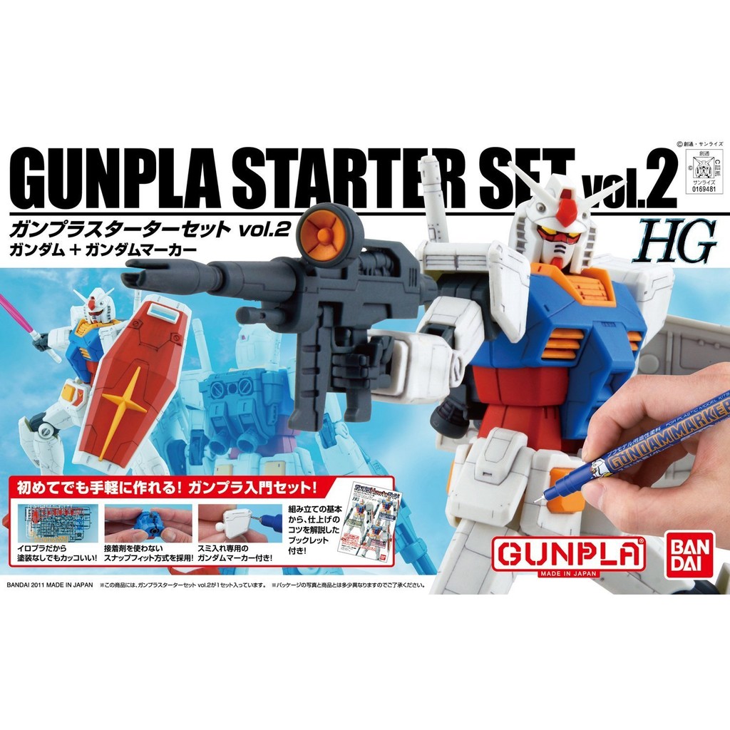 HG 1/144 Gunpla Starter Set 2 【Direct From Japan】 | Shopee Philippines