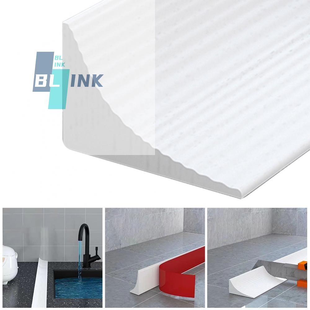 Water Barrier Kitchen Bathroom White Bendable Waterproof Washing ...