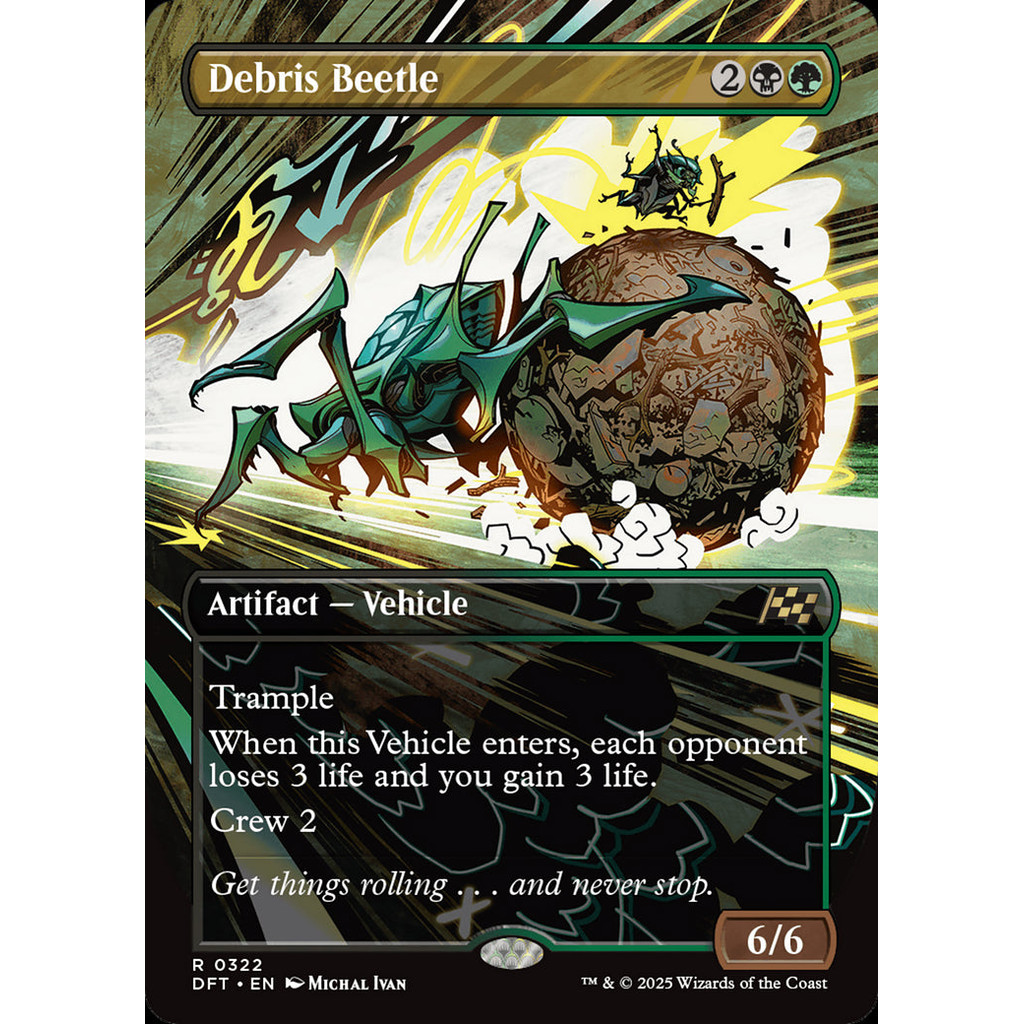 Debris Beetle (Borderless) [Aetherdrift] | Shopee Philippines