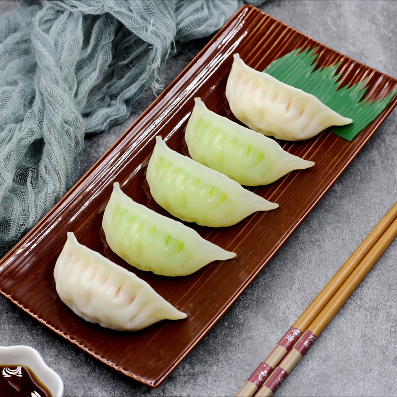 【Fake Food Model】Artificial Chinese Fried Dumpling Food Model ...