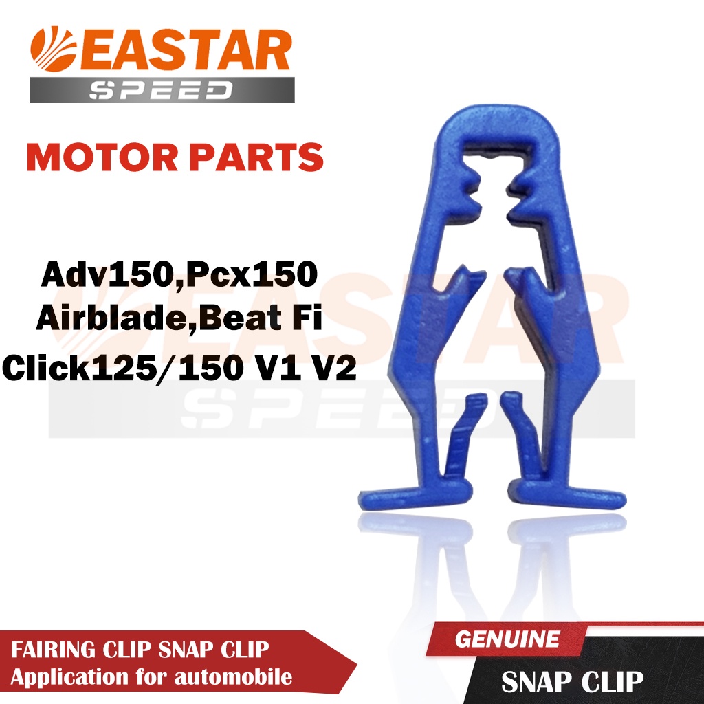 Fairing Clip Snap Clip(Per Piece) Adv150/Pcx150/Airblade/Beat F.i ...
