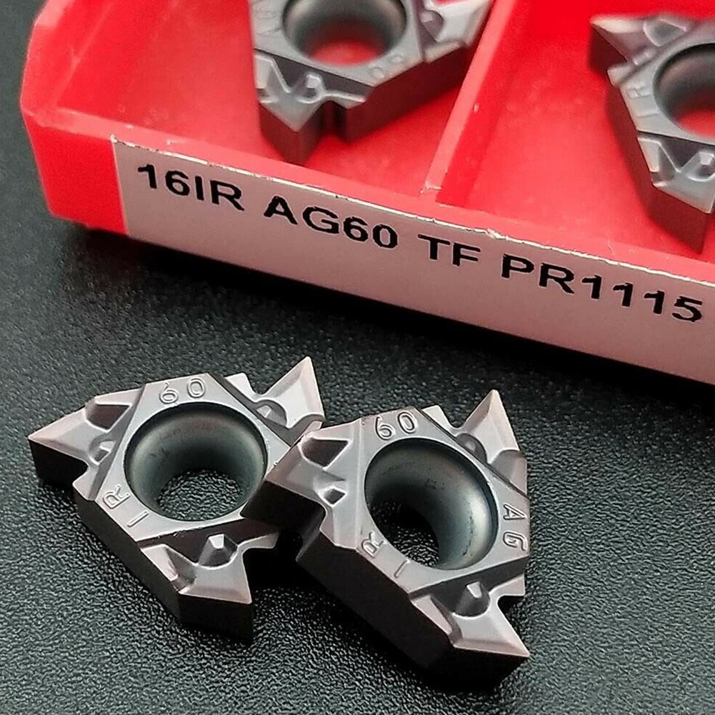 {LUSH} 10pcs 16IR AG60-TF PR1115 CNC thread insert 16IR AG60 Carbide ...