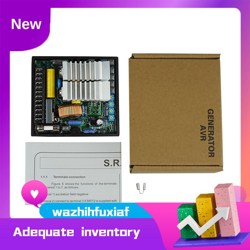 wazhihfuxiaf SR7-2G Generator Parts Auto Voltage Regulator AVR Convenient Voltage Regulator ...
