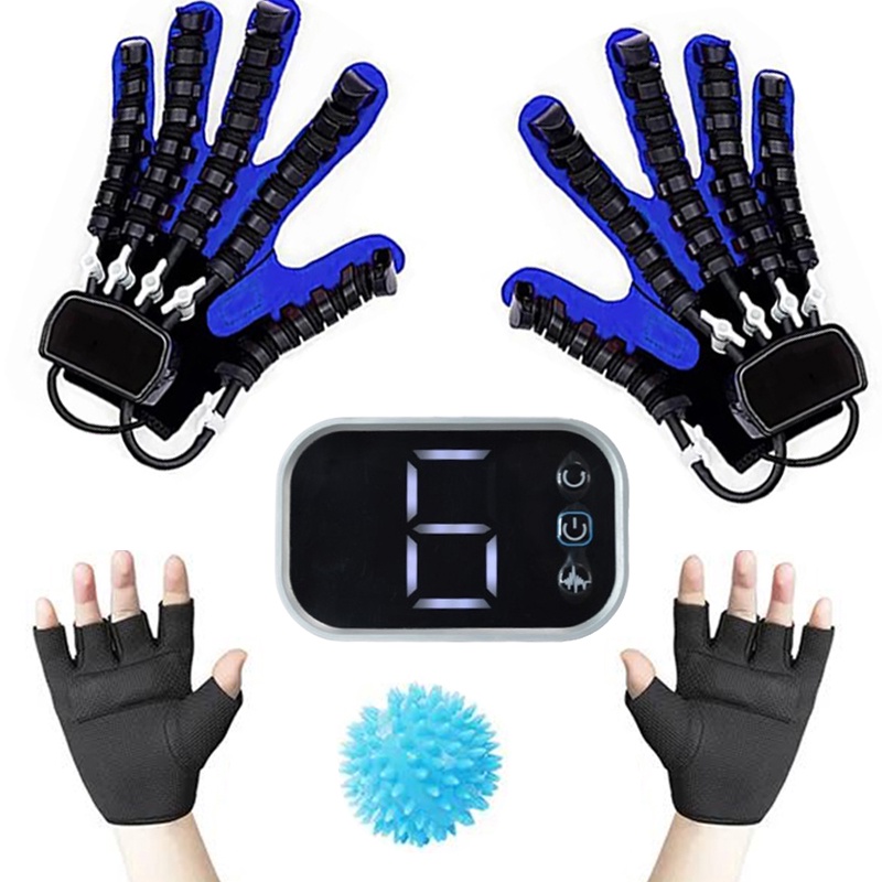 Rehabilitation Robot Gloves Hand Device Finger Training Massage Gloves ...