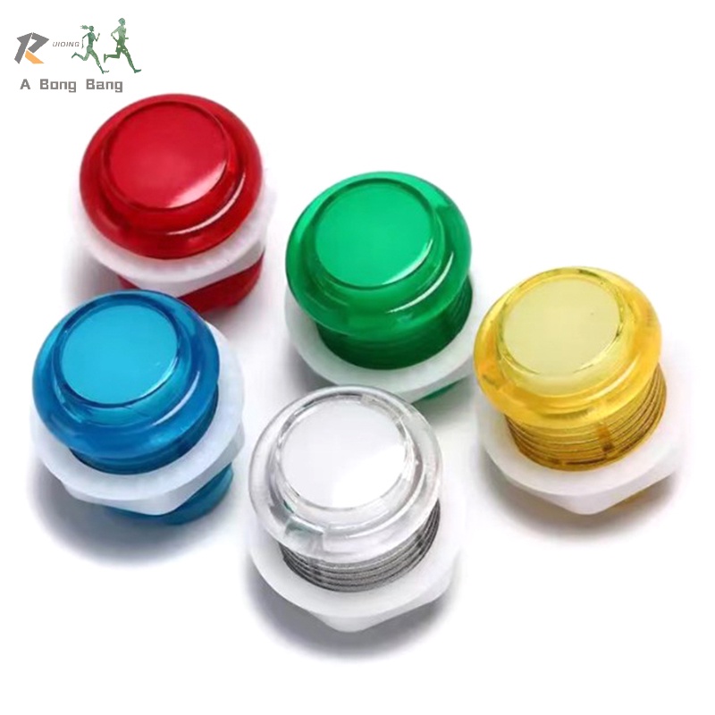 ABongBang 1PCS/LOT 24mm Arcade Push Button Led Illuminated 5V Push Button Round LED Button Built ...
