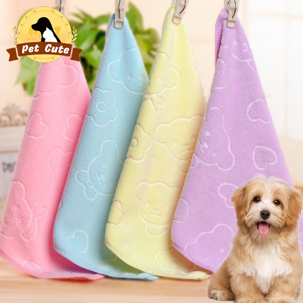 Dog Towel Cat Towel Pet Towels Embossing Pet Bath Towels Strong ...
