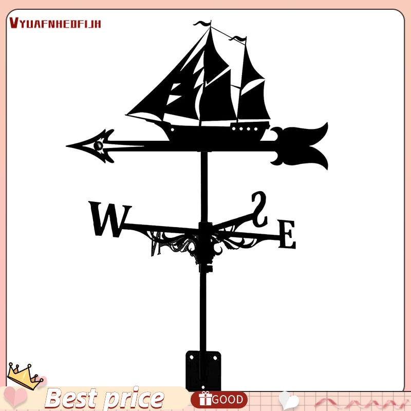 【vyuafnhedfijh】Sailboat Weather Vane - Retro Sailboat Weathervane ...