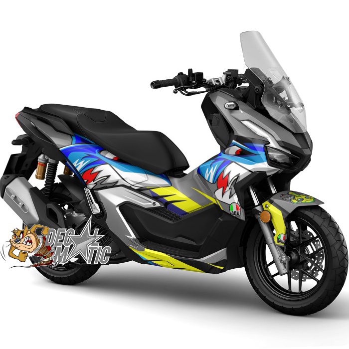 Sticker Decal Variation Full Body honda ADV 150 ADV 160 - Shark 4 ...