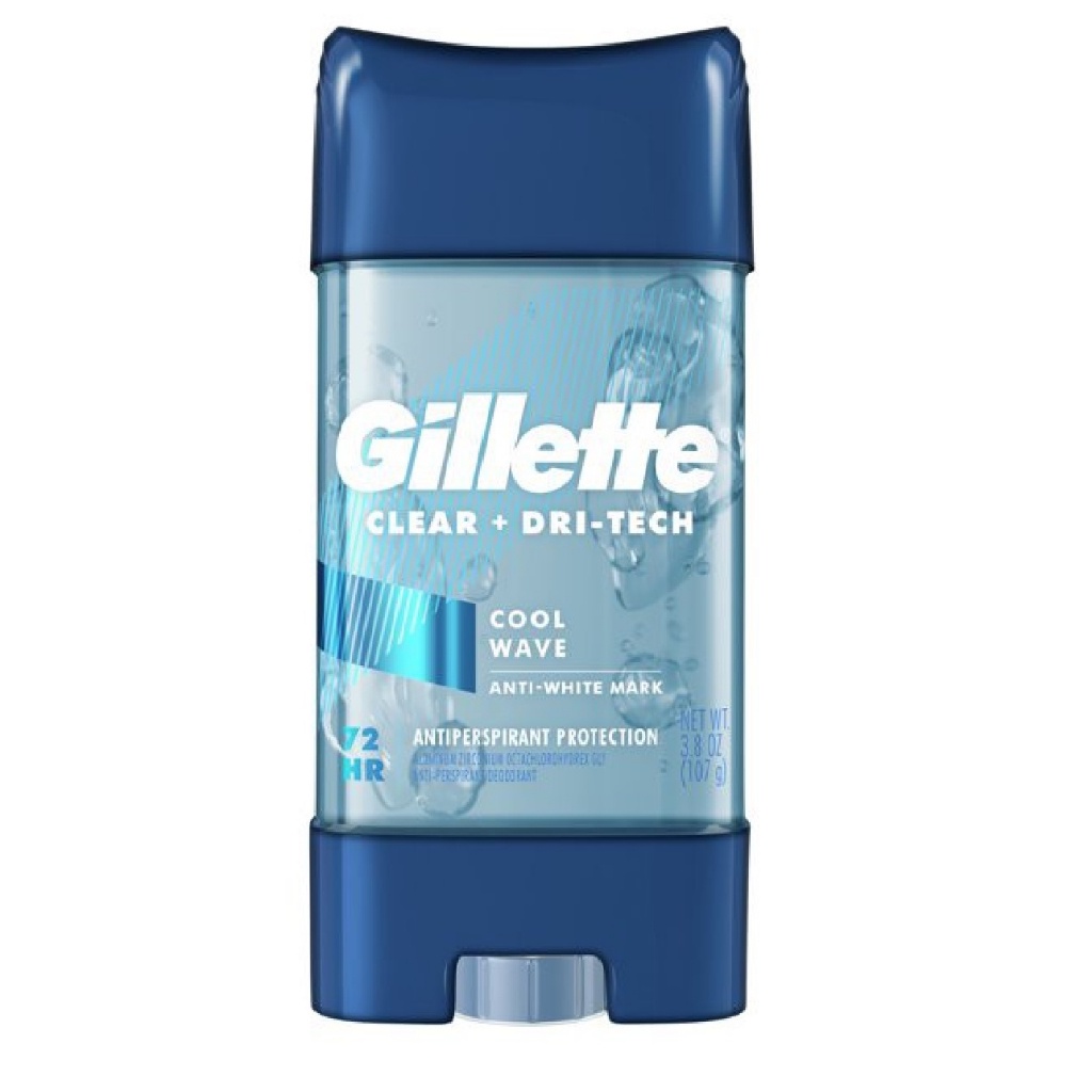 Gillette Cool Wave Clear Gel Antiperspirant Deodorant 107g | Shopee ...
