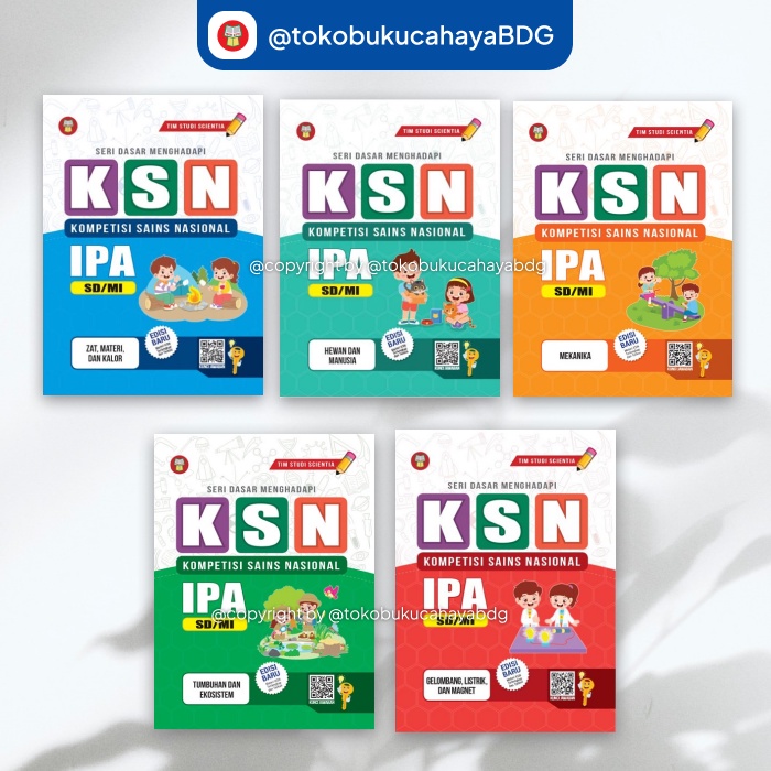 Yrama WIDYA KSN IPA SD Book Of Animal & Human Substances & Materials ...