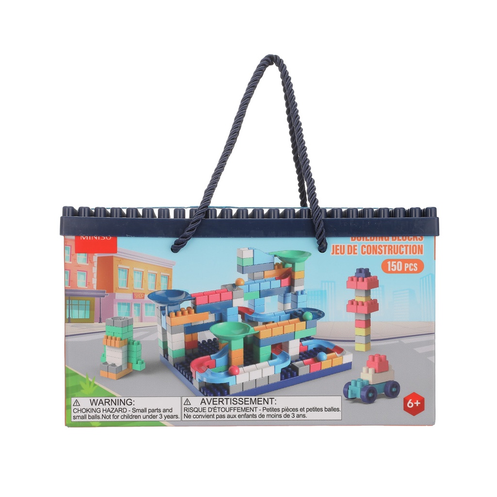MINISO Basic Element Big-Piece Building Blocks Slide (150 Pcs) | Shopee ...
