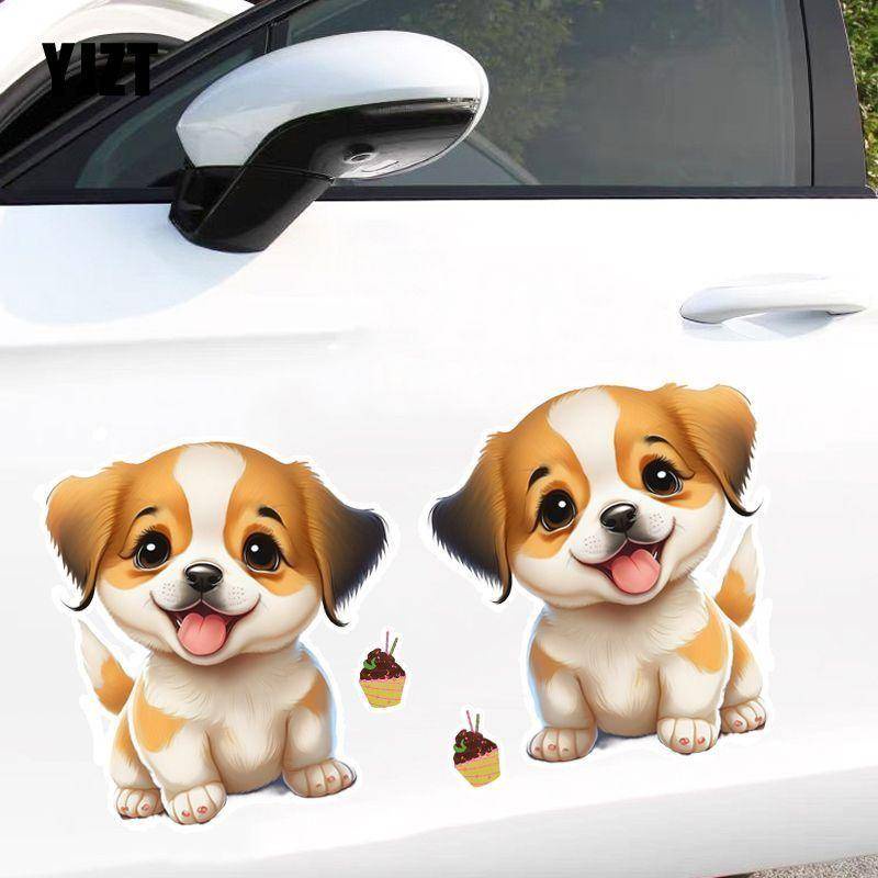 Dog Car Bumper Cover Scratch Electric Car Body Scratch Cover Sticker ...