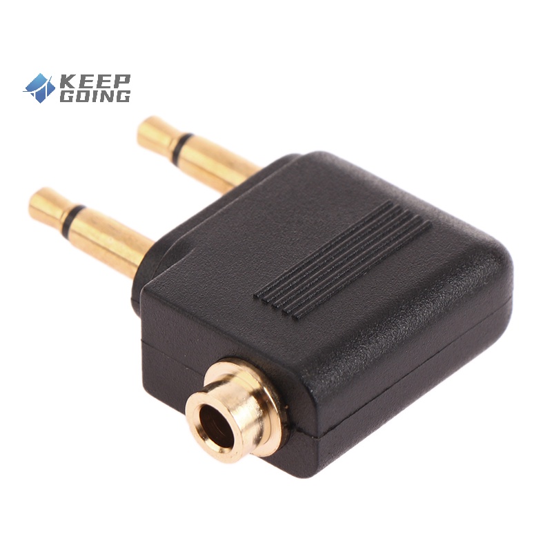 Keep Going＞ 1Pc 3.5mm Stereo Ear Audio Adapter Jack To Air Audio ...