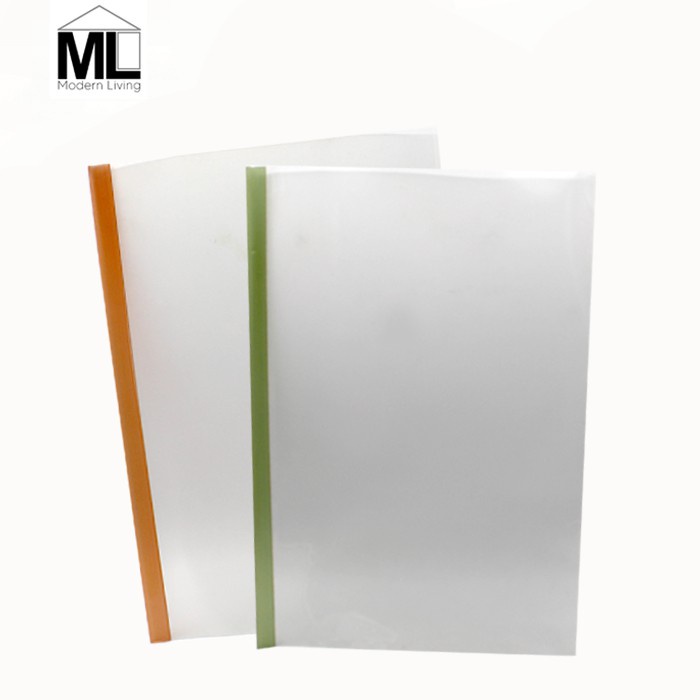 Legal Size Report Covers With Transparent Sliding Bar | Shopee Philippines