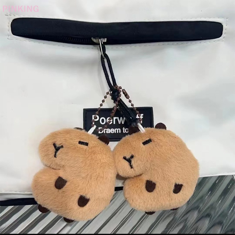 PINKING Creative Soft Stuffed Animal Capybara Plush Doll Star Squeak ...