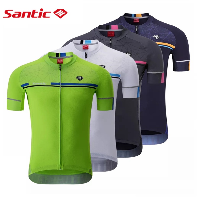 Powerband Santic SALE Men Cycling Jerseys Pro Fit Summer Anti-slip Sleeve Cuff Road Bike MTB ...