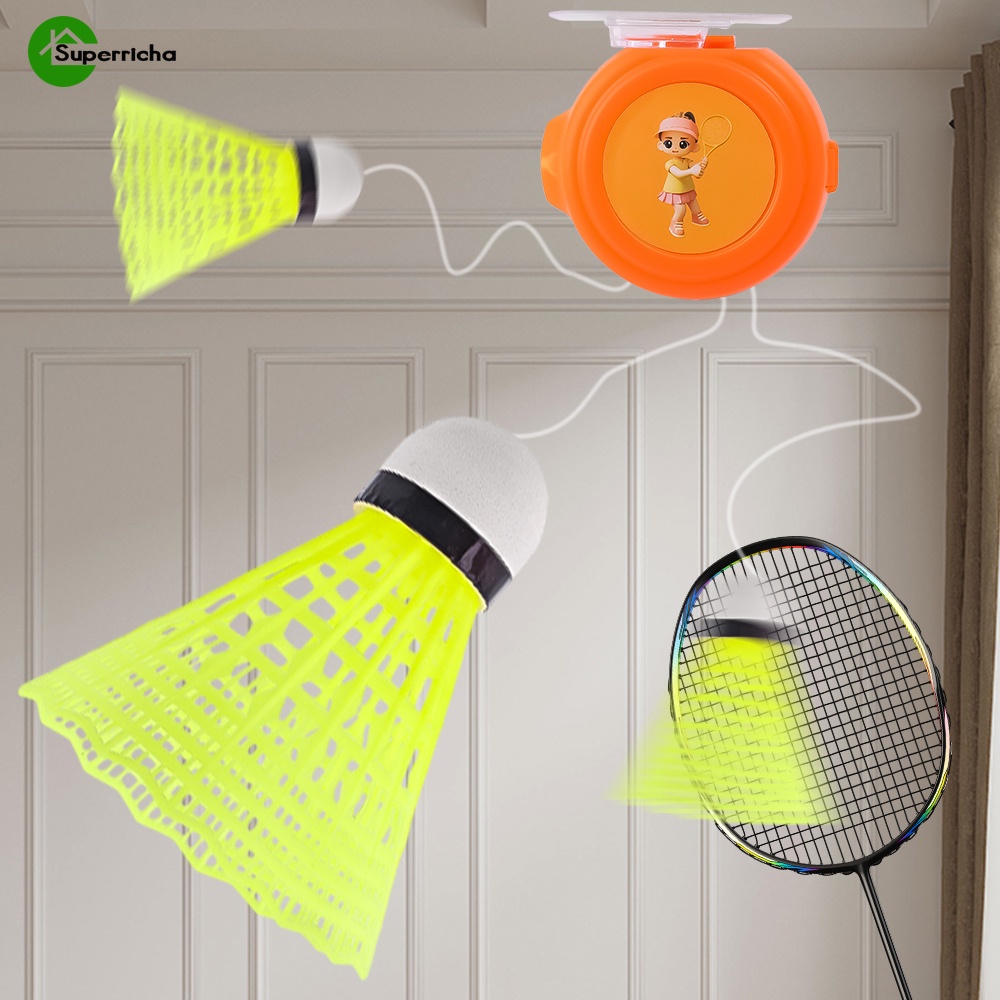 6-Ball Adjustable Resistance Level Shuttlecock Kit - Badminton Single ...