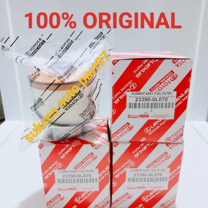 Fuel filter solar Innova reborn Hilux Revo Fortuner vrz original ...