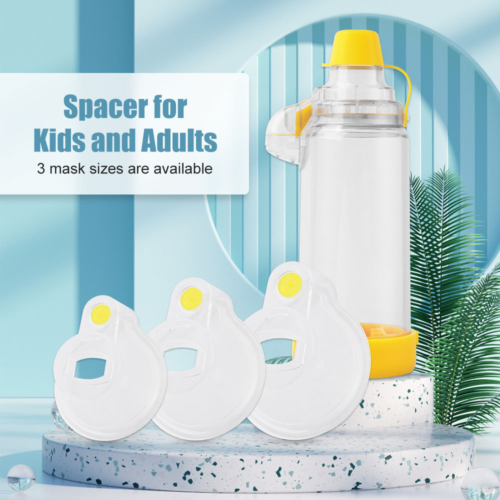 Inhaler Nebulizer Chamber Spacer Mist Storage Tank Aerosol Chamber ...