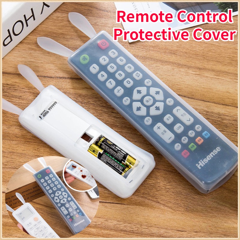 Remote Control Protective Cover Transparent Heat Shrink Film TV/ Air ...