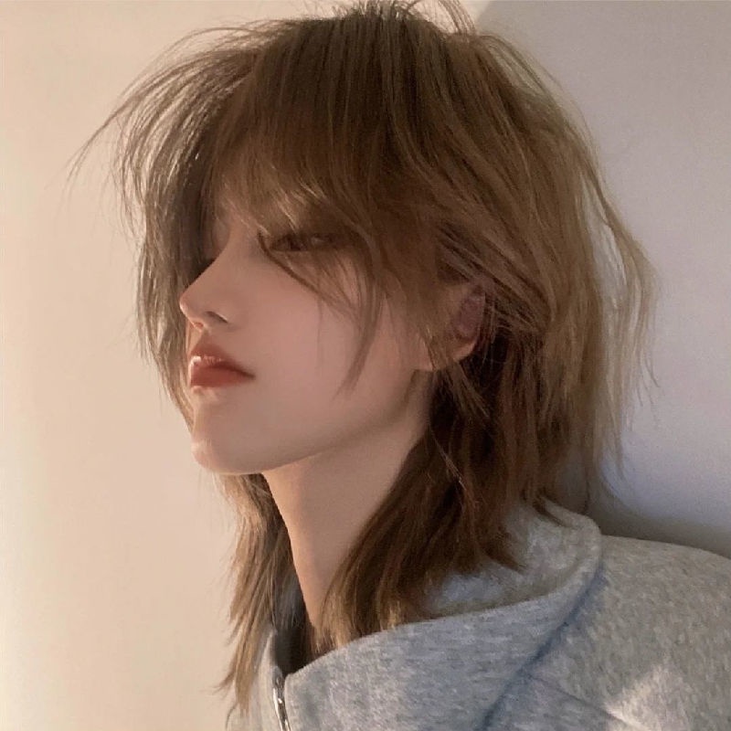 Influencer Wig Samurai Head Male Japanese Handsome Unisex Style Unisex ...