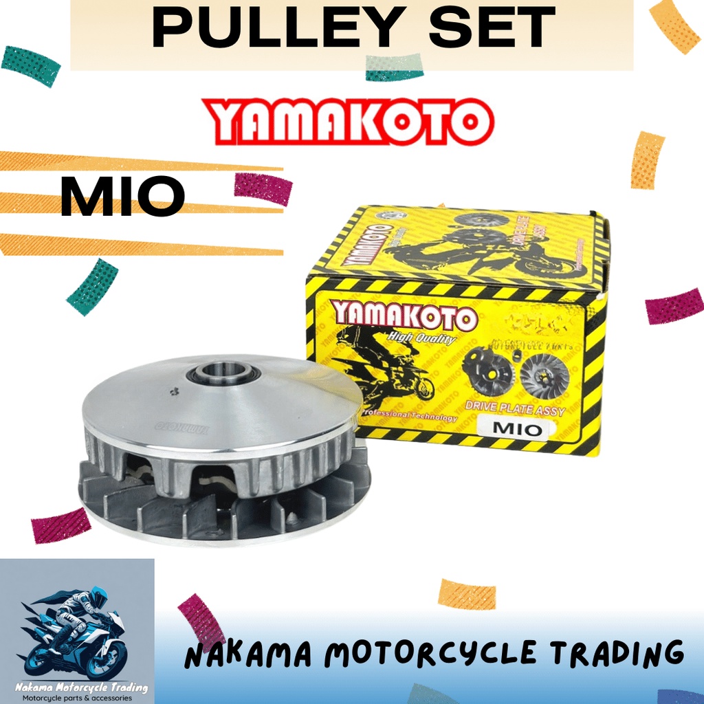 YAMAKOTO Mio Motorcycle Pulley Set | Shopee Philippines