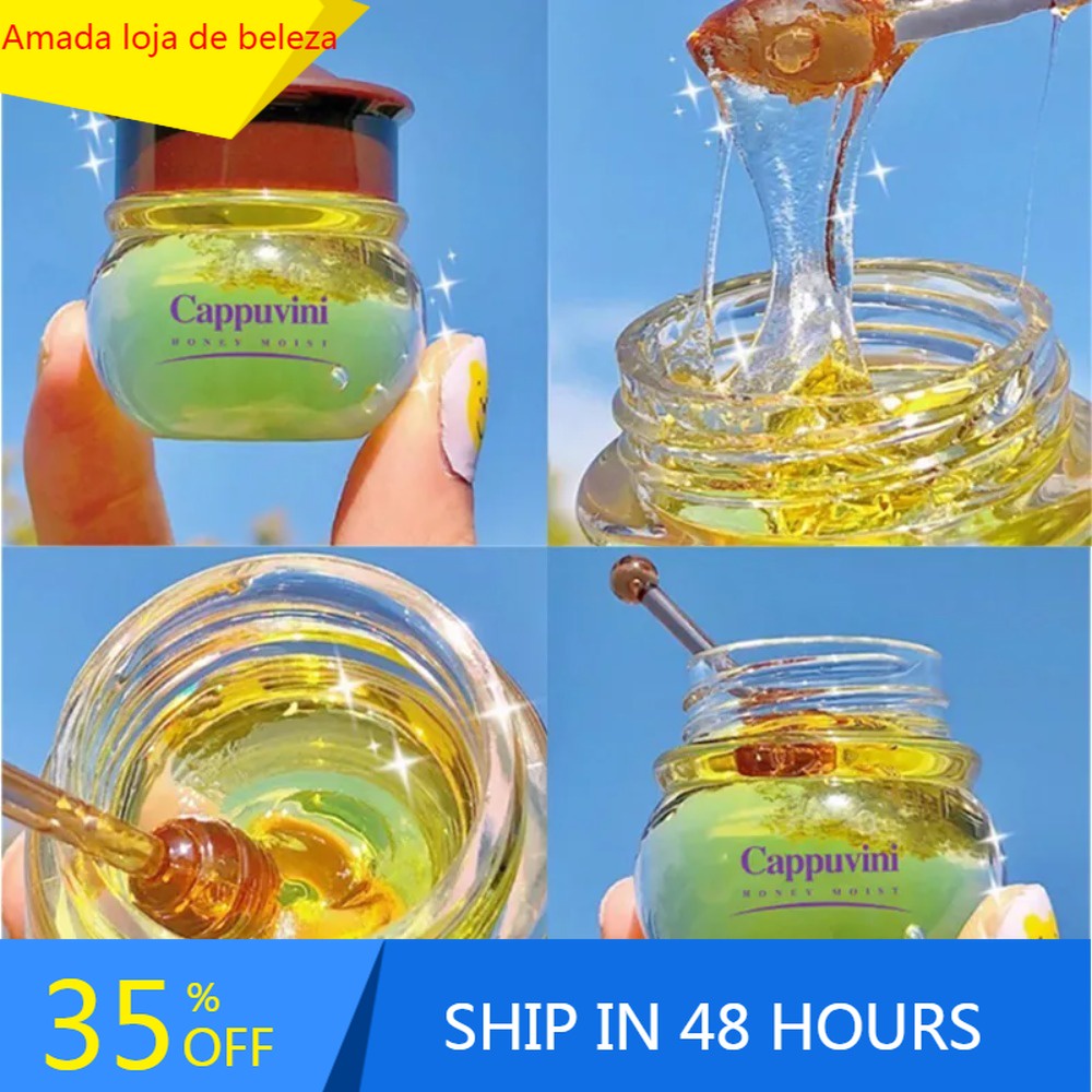 Cappuvini Moisturizing Lip Gloss Lip Balm Nourishing Anti-wrinkle Anti ...
