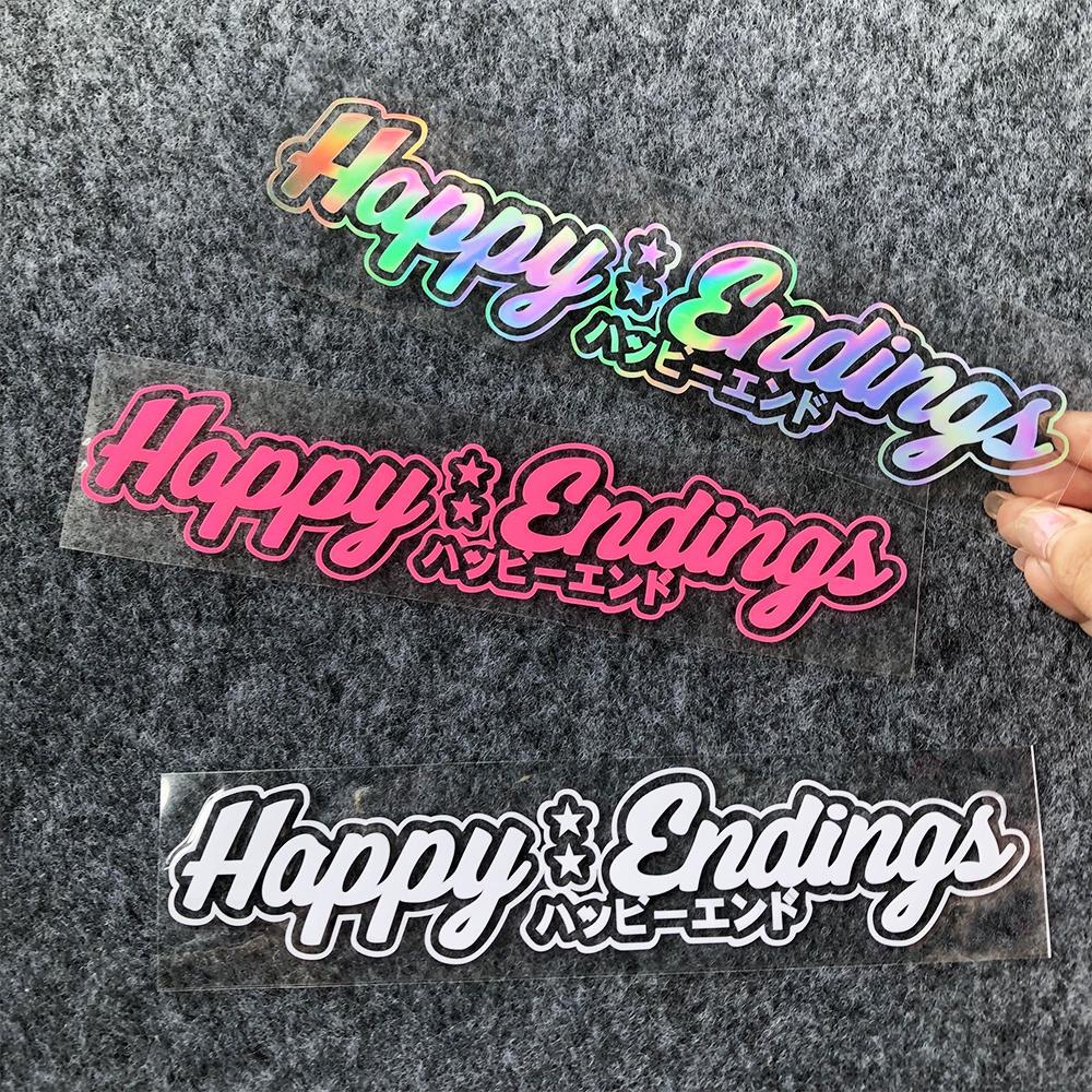 JDM Style Stickers for Car Window Modification Motorcycle Waterproof ...