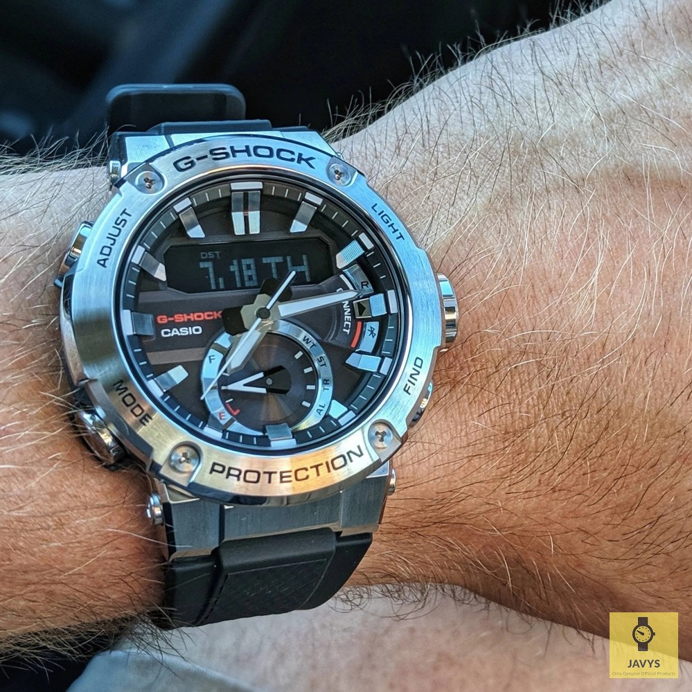 CASIO G-SHOCK GST-B200-1A Stainless Steel Watch G-Steel Analog-digital ...