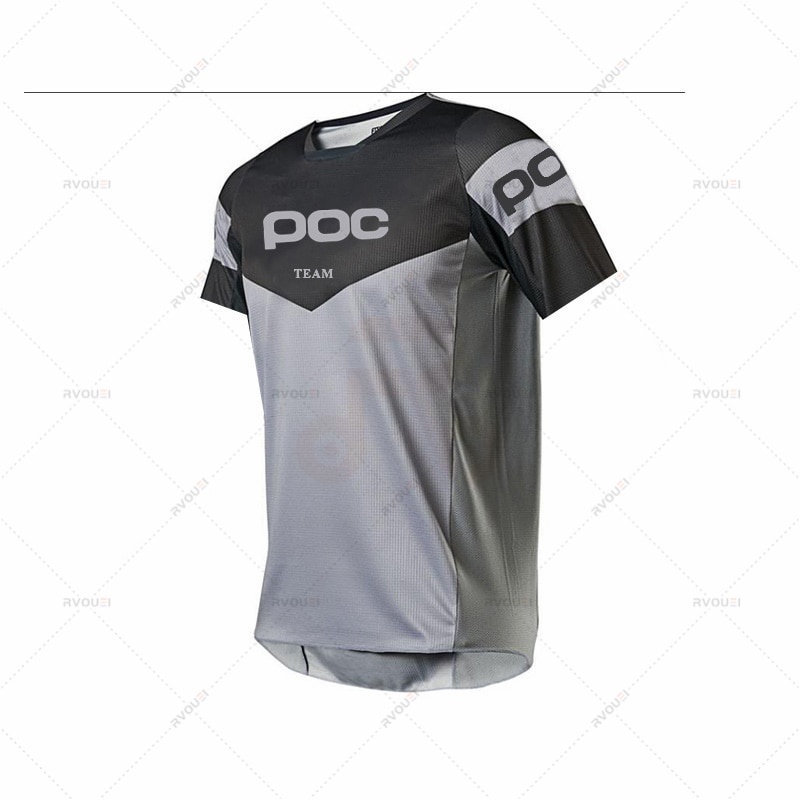 TEAM POC Enduro Jersey Short Sleeve Motocross Downhill Jersey Shirts ...