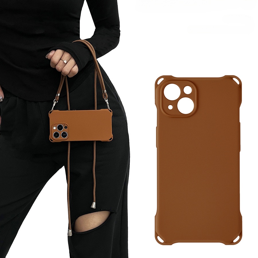 Ins Adjustable Crossbody Necklace Lanyard Rope Case IPhone 15 Pro Max ...