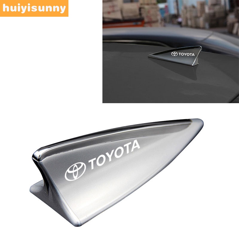 HYS Car Universal Dummy Shark Fin Roof Decorative Antenna Aerial Fit ...