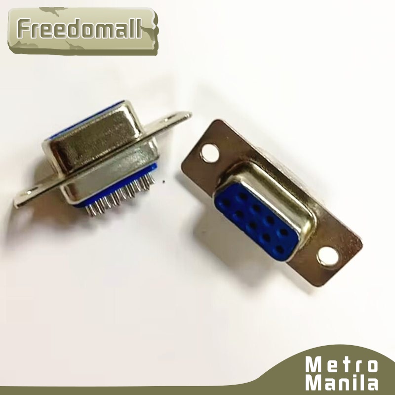 100pcs Rs232 Serial Port Connector Com Socket Adapter Db9 Female Male ...