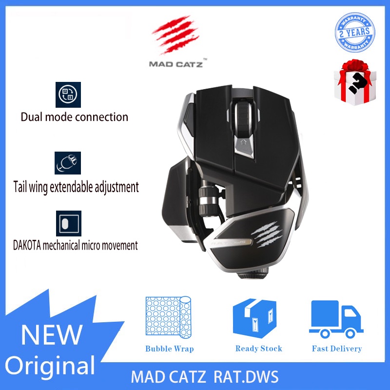 MAD CATZ RAT.DWS Wireless dual-mode connected esports game mouse ...