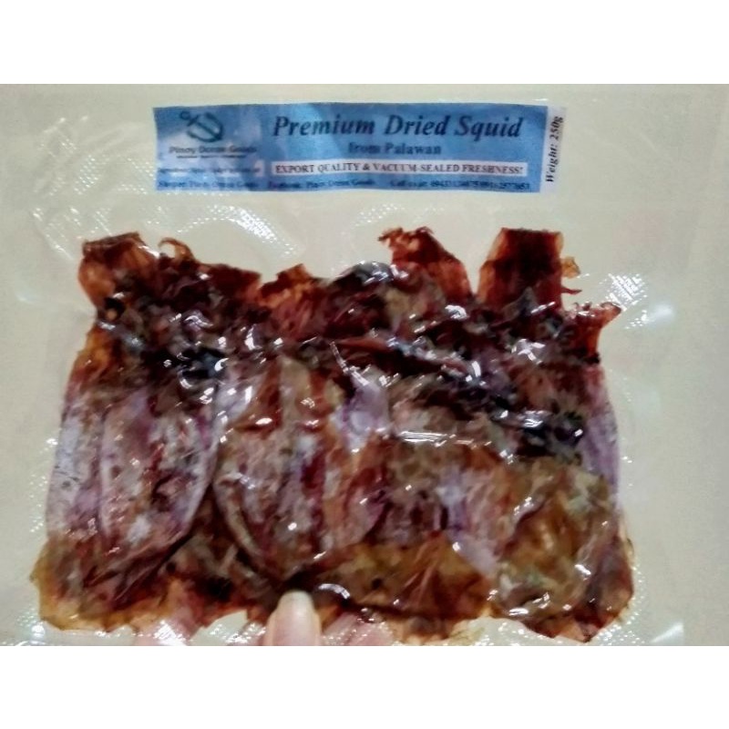 【hot sale】 1 Kilo, 500g and 250g Palawan's Premium Dried Pusit Vacuum ...