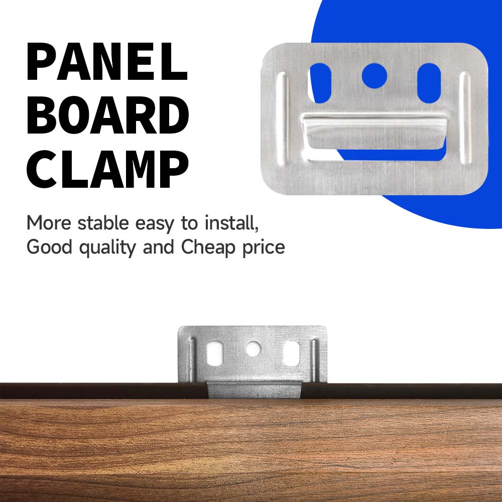 Galvanized Buckle Flush Mount Clip Board Connector Board Clamp Stable ...