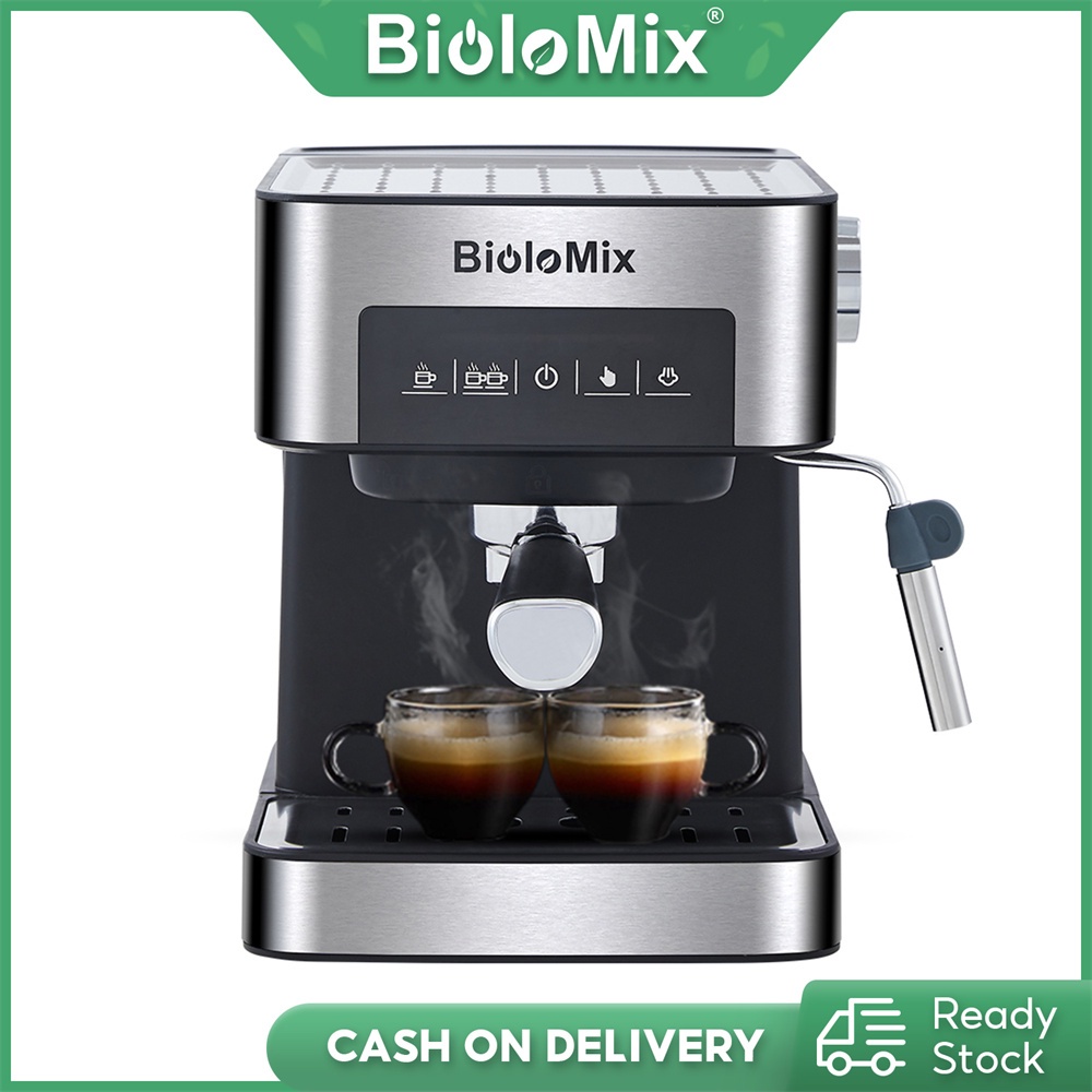 【hot sale】 BioloMix 20 Bar Italian Type Espresso Coffee Maker Machine ...