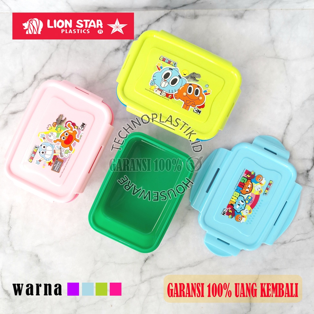 Lion STAR Dining Gumball Lunch Box Clip To Keep Children's Lunch Box ...