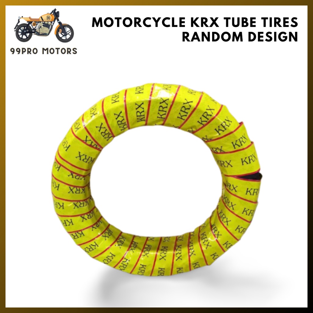 Motorcycle KRX Tube Tires/Tyre/Gulong TT Random Design | Shopee Philippines