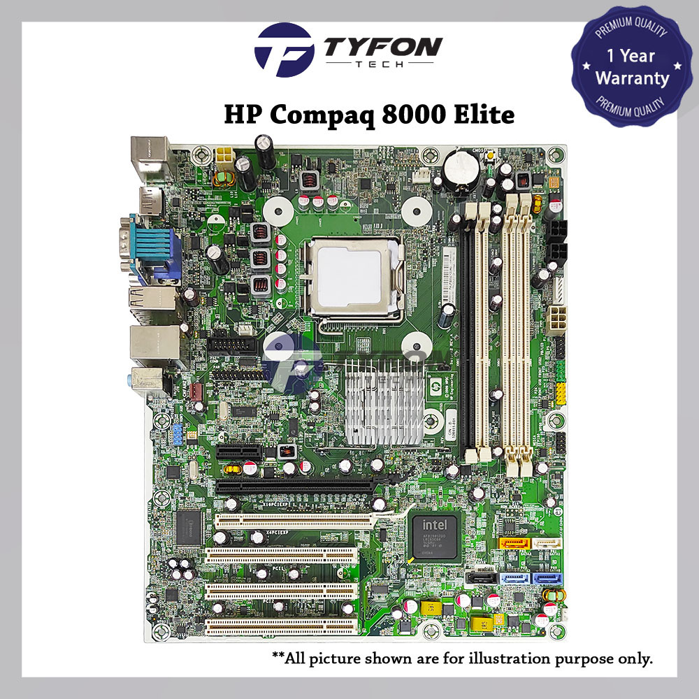 HP Compaq 8000 Elite CMT Desktop Motherboard 536883-001 536456-000 ...