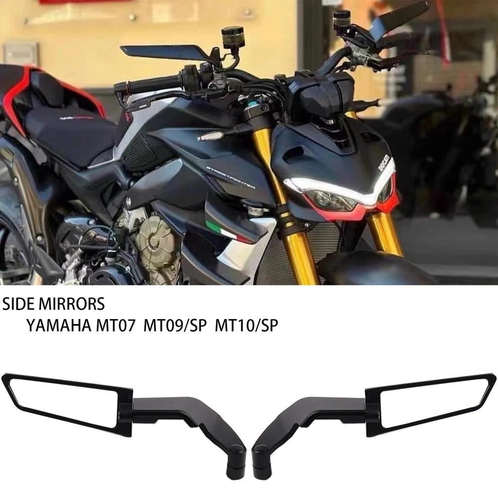 For YAMAHA MT 07 MT07 MT 09 MT09 SP MT 10 MT10 SP Motorcycle Mirrors ...