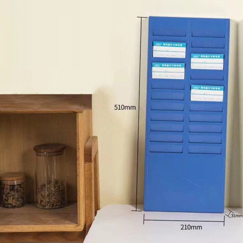 【High Quality】DTR Rack Wall Mount Holder 24/50 Pocket Slot Time Card ...