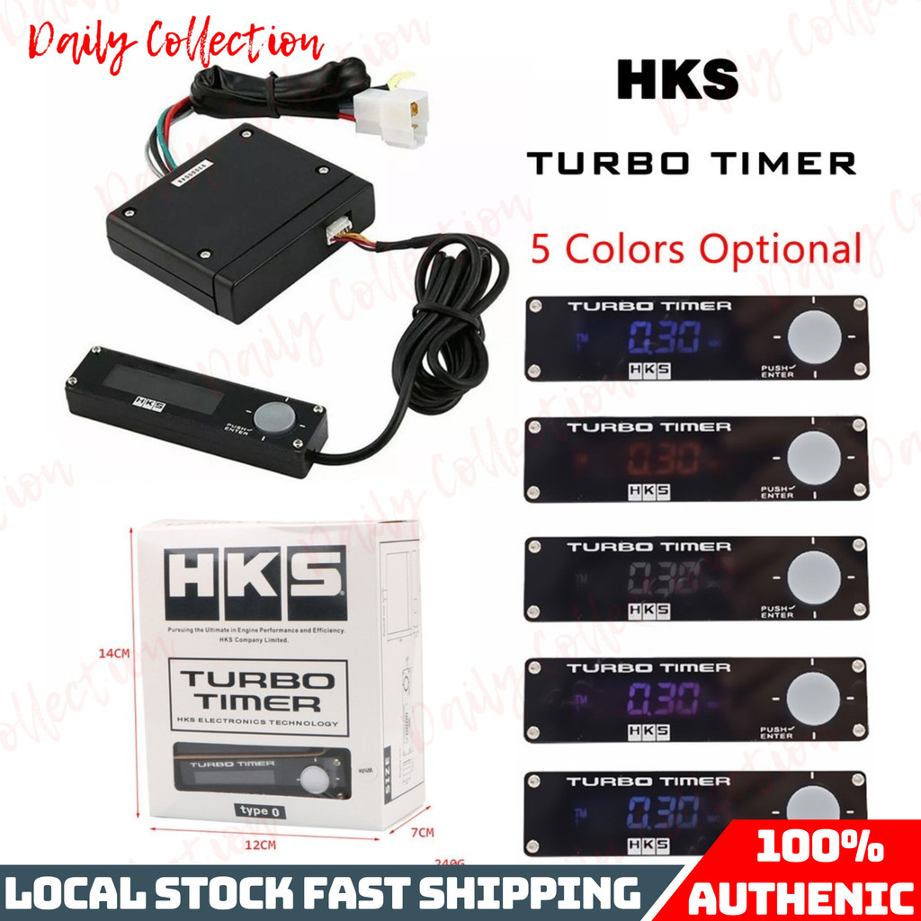 DC 12V Universal Turbo Timer For Car 5 in 1 HKS Car Turbo Timer Relay ...