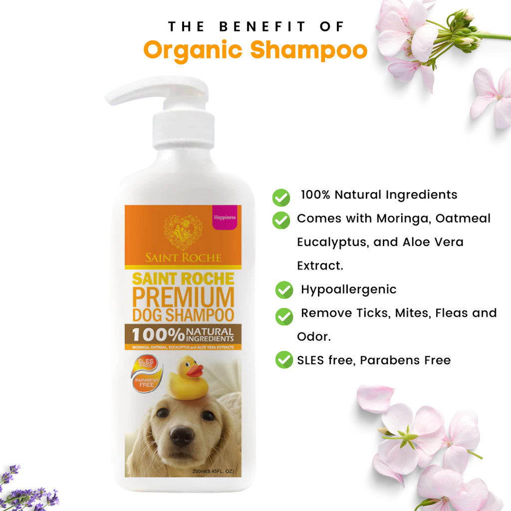 Saint Roche Dog Shampoo 250ml / Anti tick and Fleas Soap | Shopee ...