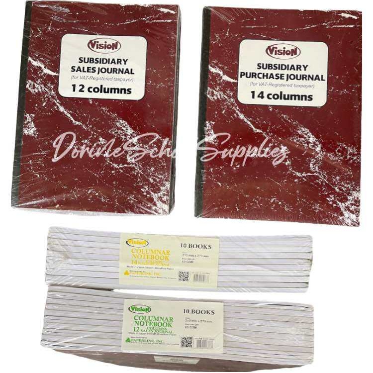 Subsidiary Sales Journal for Vat registered taxpayer | Shopee Philippines