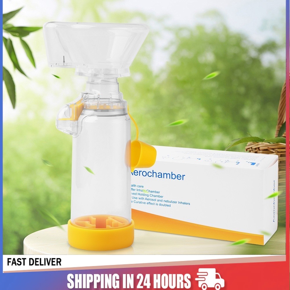 [Fast Shipping] Asthma Spacer Inhaler Spacer Device Silicone Aerosol ...