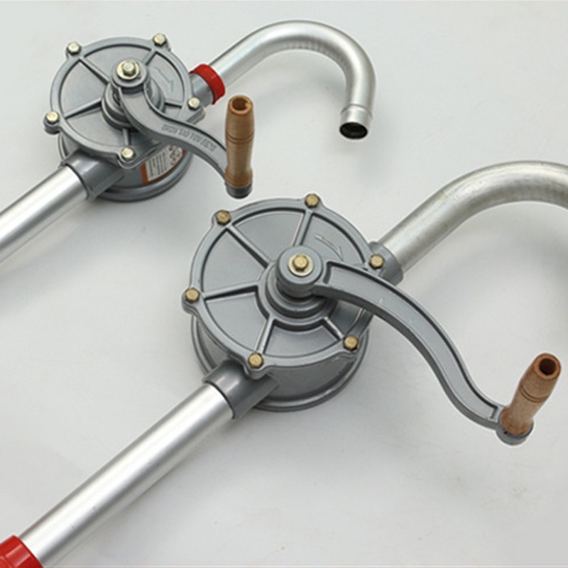 COD Hand Pump Aluminium Diesel Pump Hand Rotary Oil Pump Diesel Fuel ...